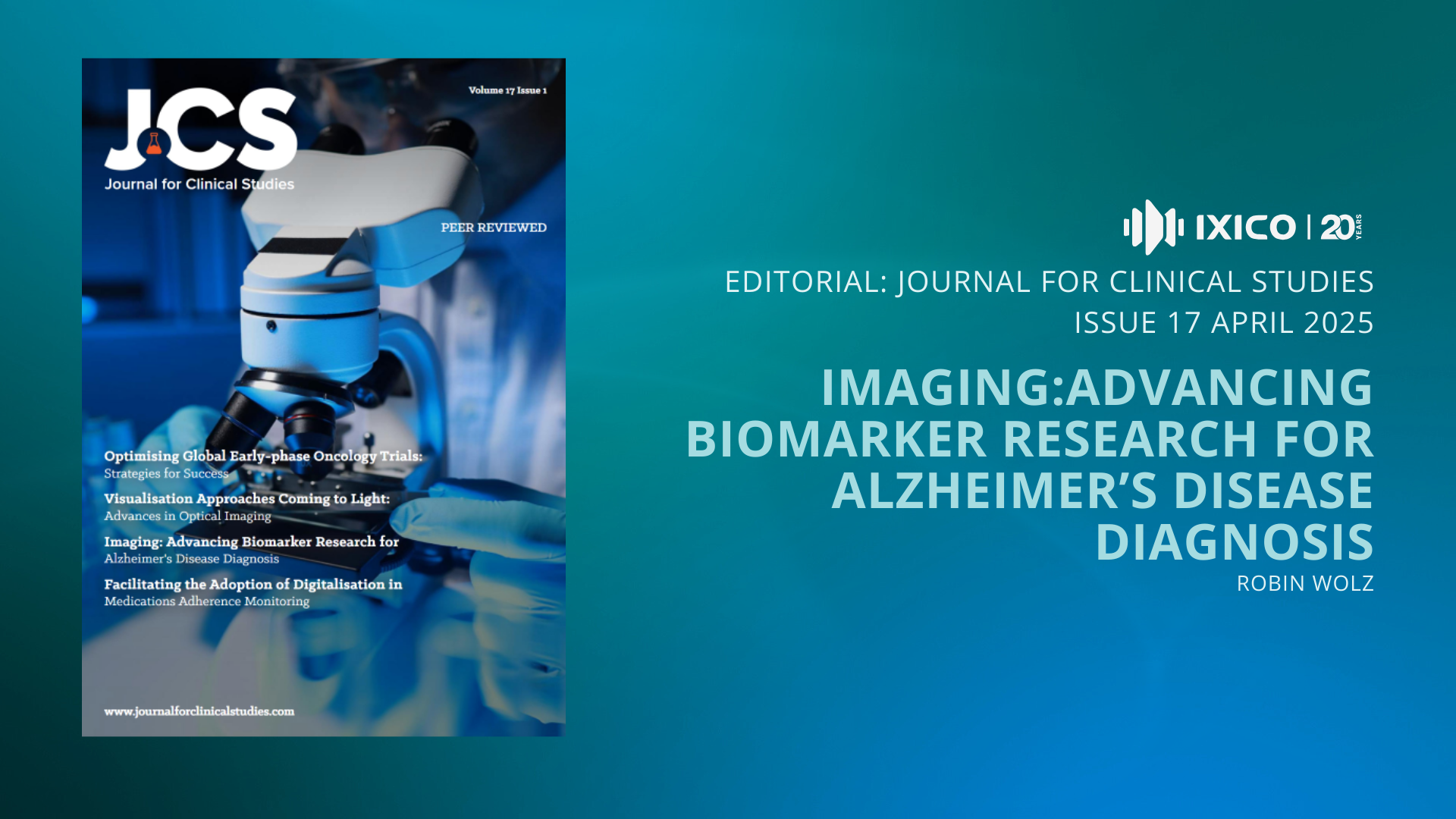 Imaging - Advancing Biomarker Research for Alzheimer’s Disease ...