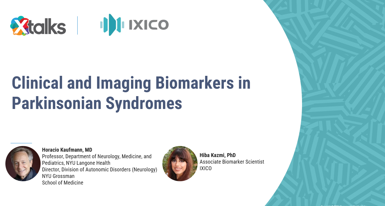 Clinical and Imaging Biomarkers in Parkinsonian Syndromes » IXICO